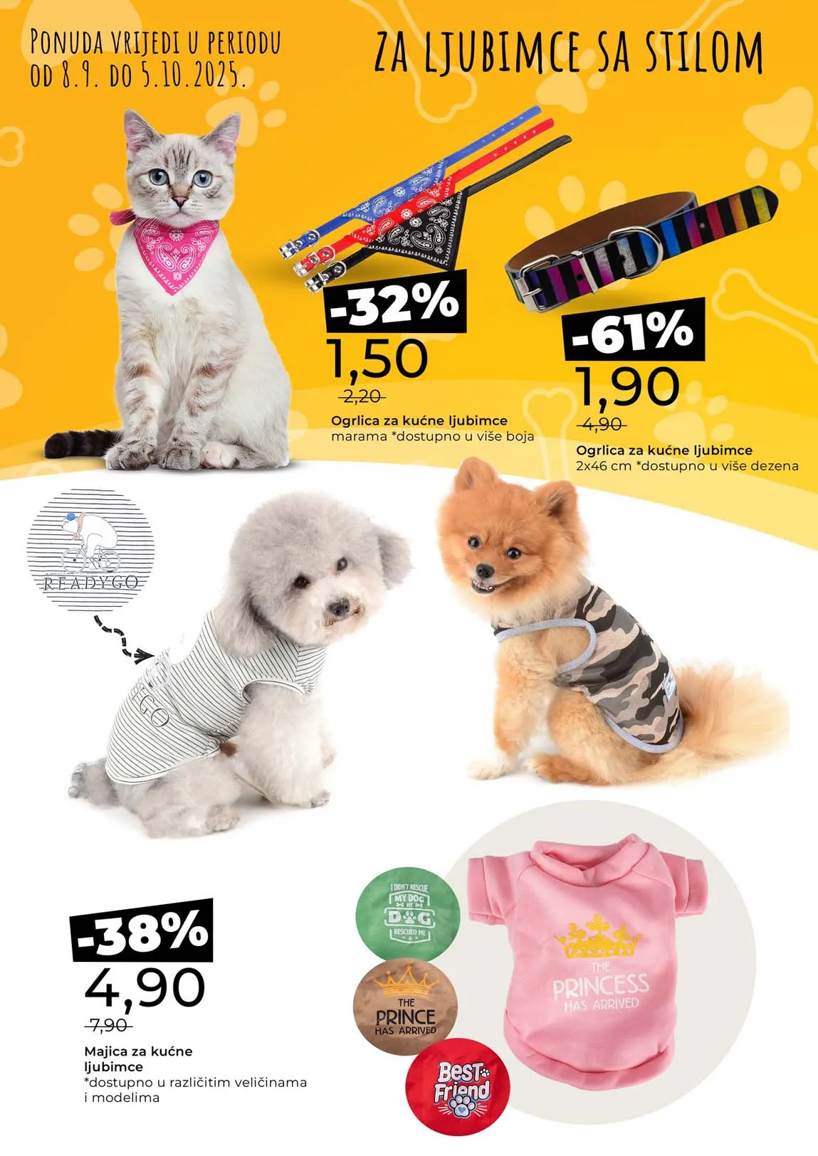 Bingo akcija Waw & Maw – Katalog sniženja za ljubimce do 21.09.2025